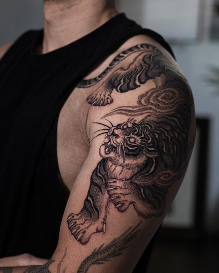 23 Tiger Tattoo Ideas You'll Want To Steal Right Now