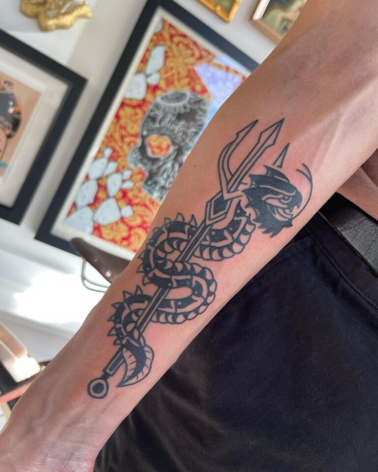 Trident Tattoo Meanings And The 23 Most Alluring Ink Ideas
