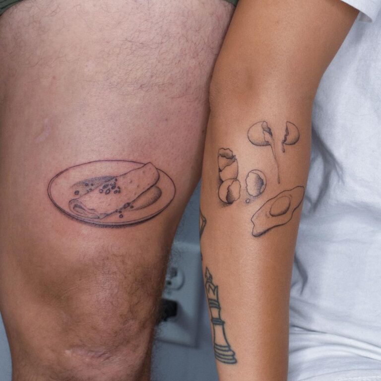 23 Exceptional Egg Tattoo Ideas That'll Crack You Up