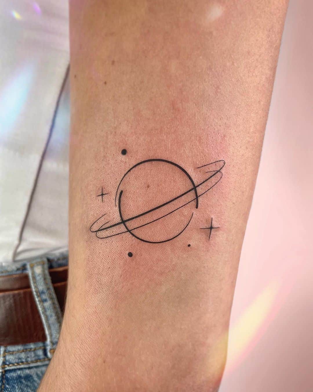 21 Remarkable Space Tattoo Ideas For The Explorer Within You