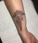 21 Superior Caduceus Tattoo Ideas You'll Want To Get Inked