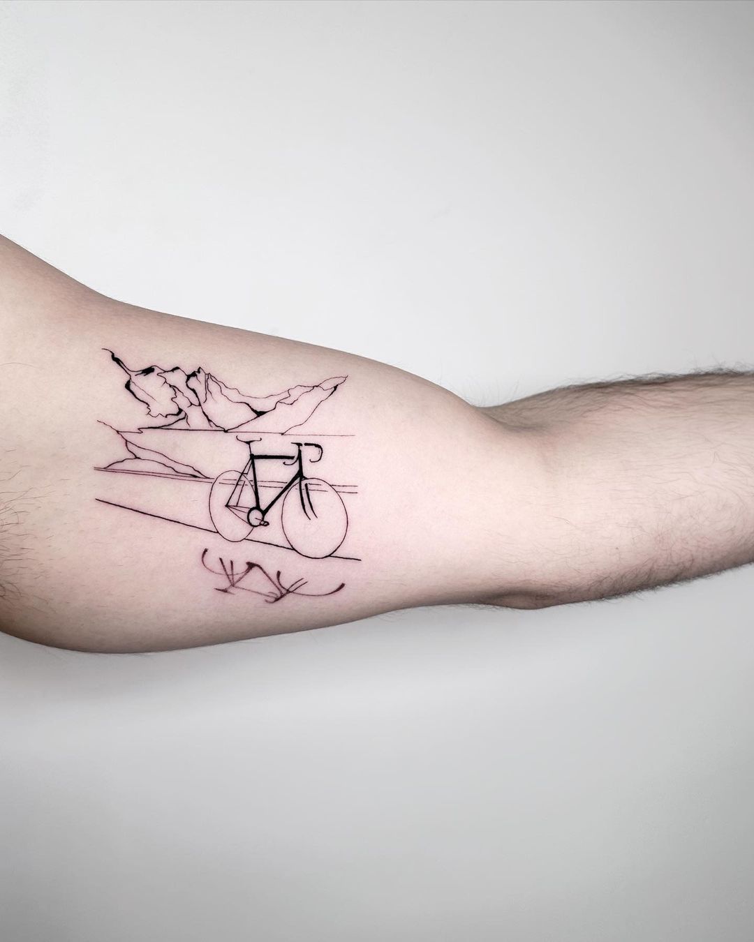 20 Attractive Bicycle Tattoo Ideas For Outdoor Aficionados