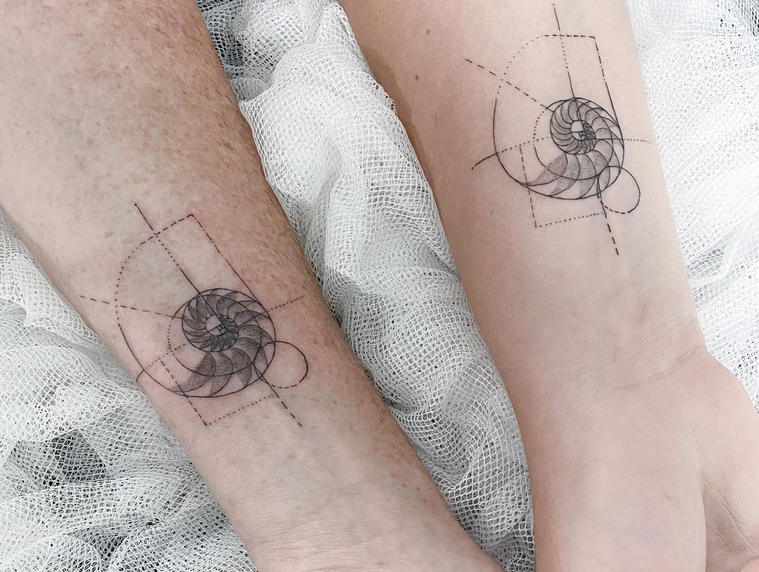 23 Fascinating Fibonacci Tattoos That'll Hit The Mark