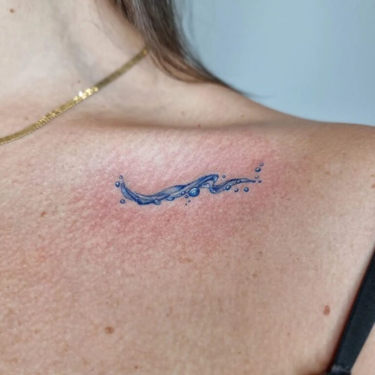20 Mesmerizing Water Tattoo Ideas For Tranquility On Skin