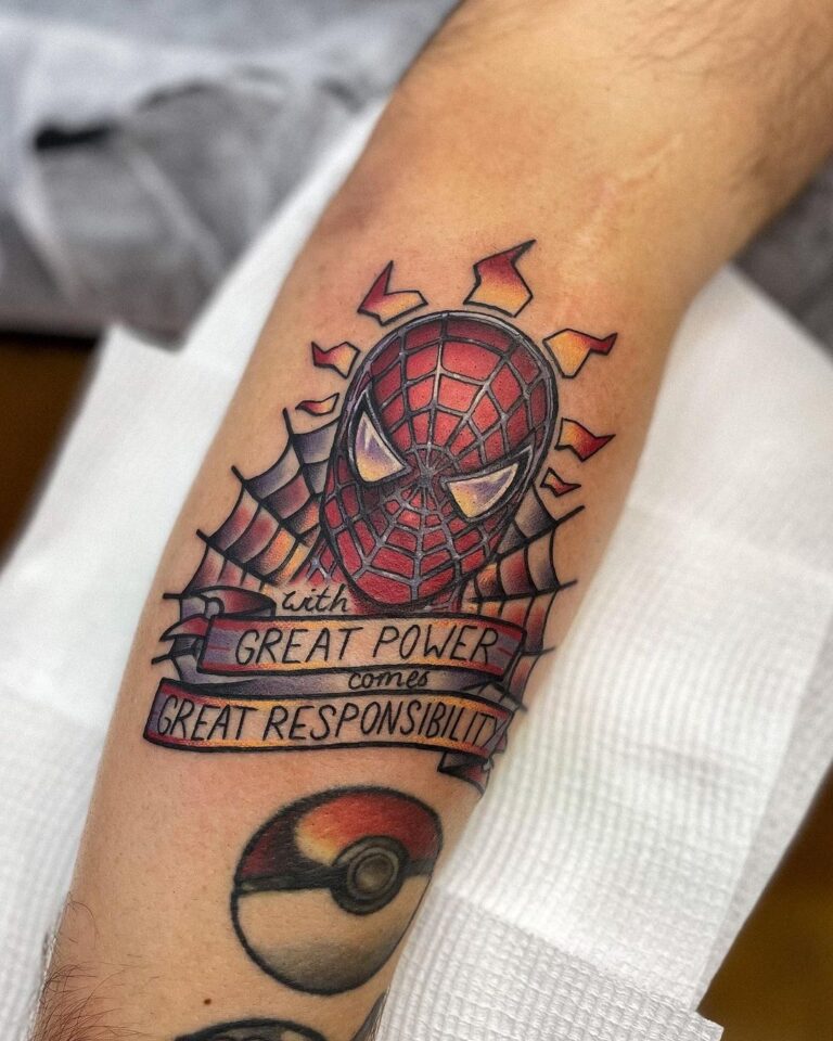 21 Legendary Spiderman Tattoos To Embrace Your Inner Hero