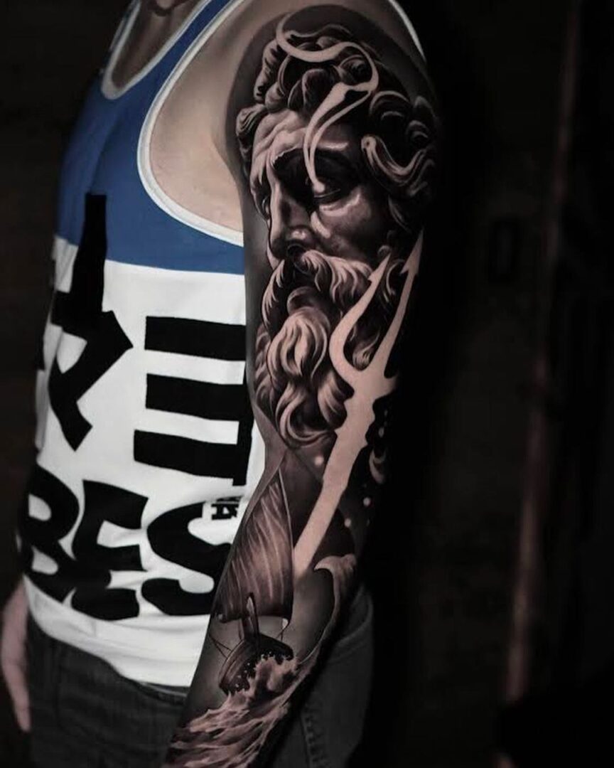 22 Poseidon Tattoos In The Name Of The Majestic Oceans22 Poseidon ...