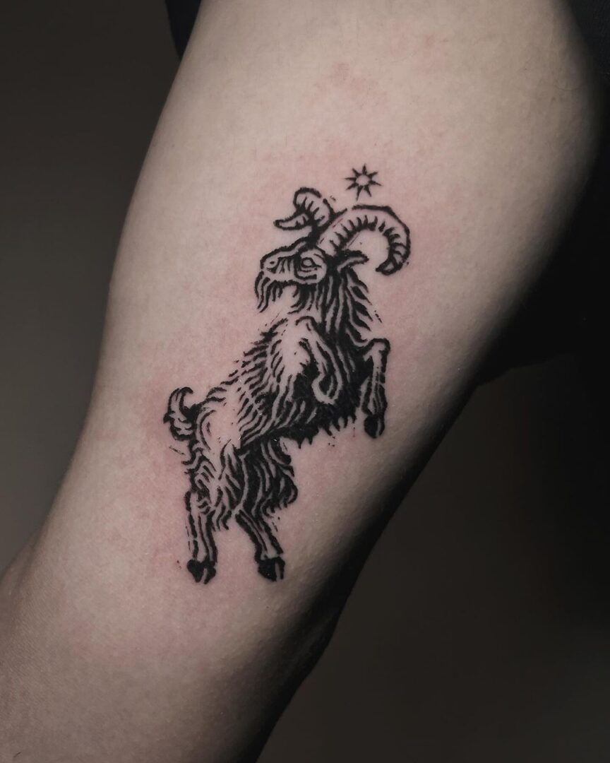 24 Goat Tattoo Ideas For Your Next Trip To The Tattoo Parlor