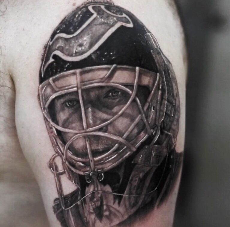 21 Legendary Hockey Tattoos To Honor The Sport And Say PUCK IT!