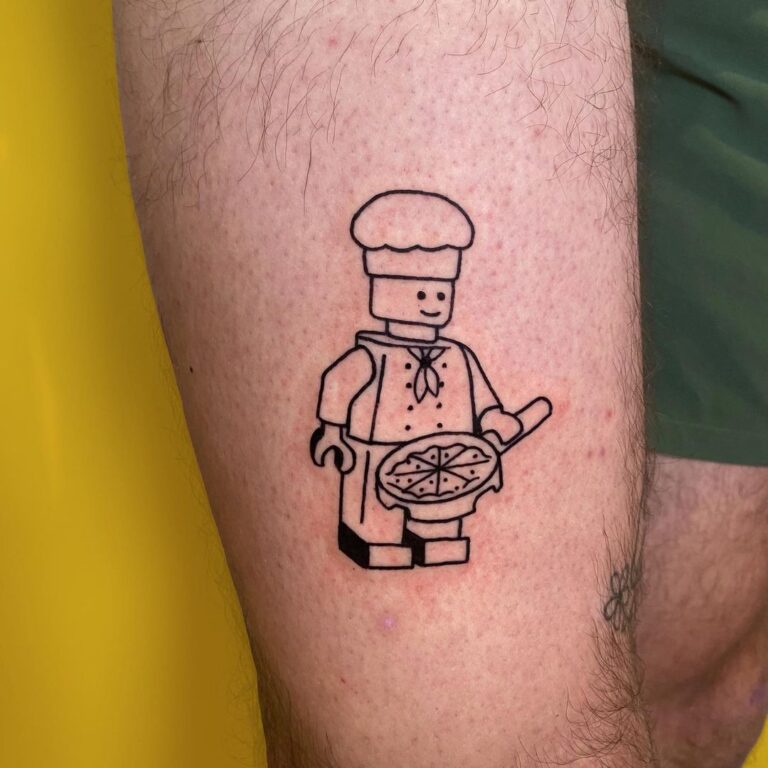 20 Must-see Lego Tattoo Ideas For Die-Hard Lego Fans