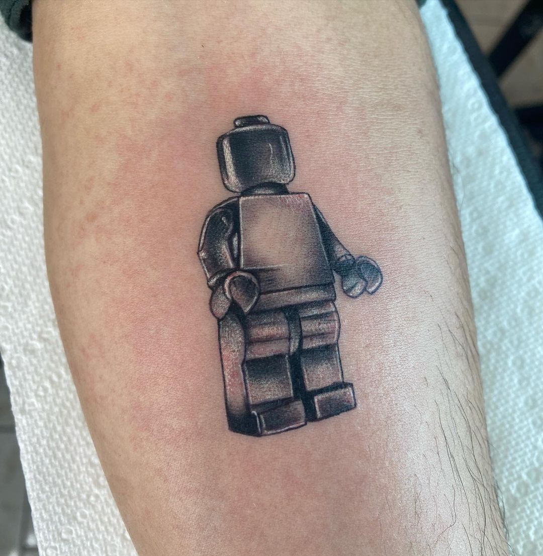 20 Must-see Lego Tattoo Ideas For Die-Hard Lego Fans