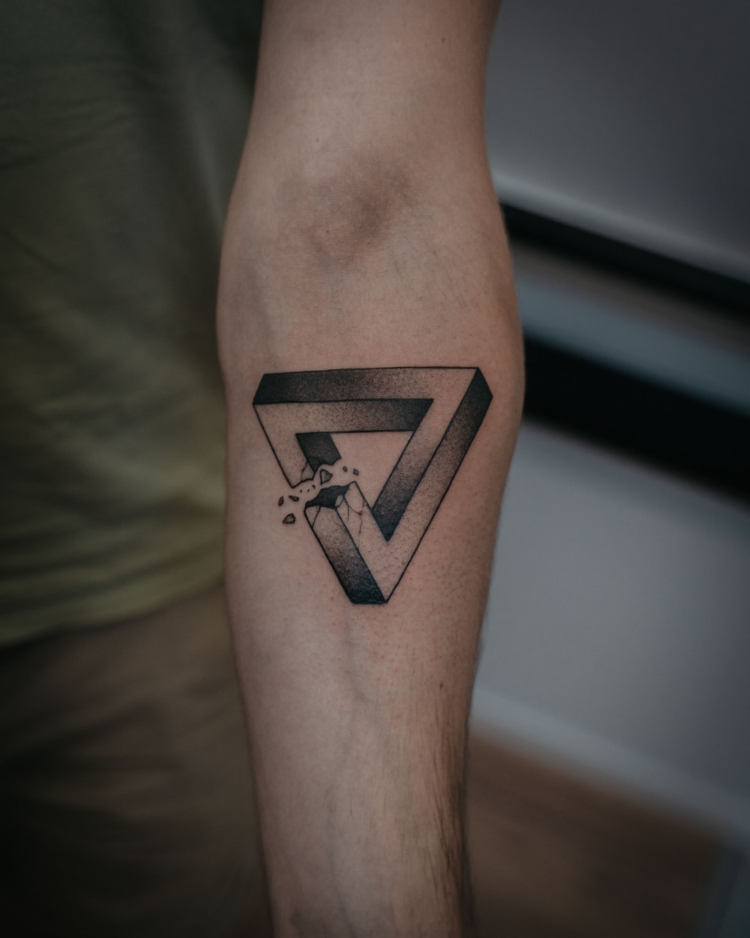20 Impressive Triangle Tattoo Ideas That'll Leave You In Awe