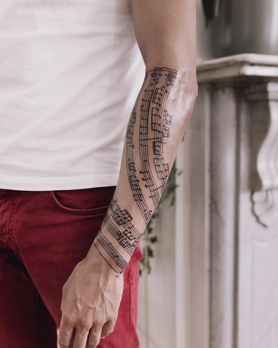 21 Mind-Blowing Music Tattoos That'll Hit The Right Notes