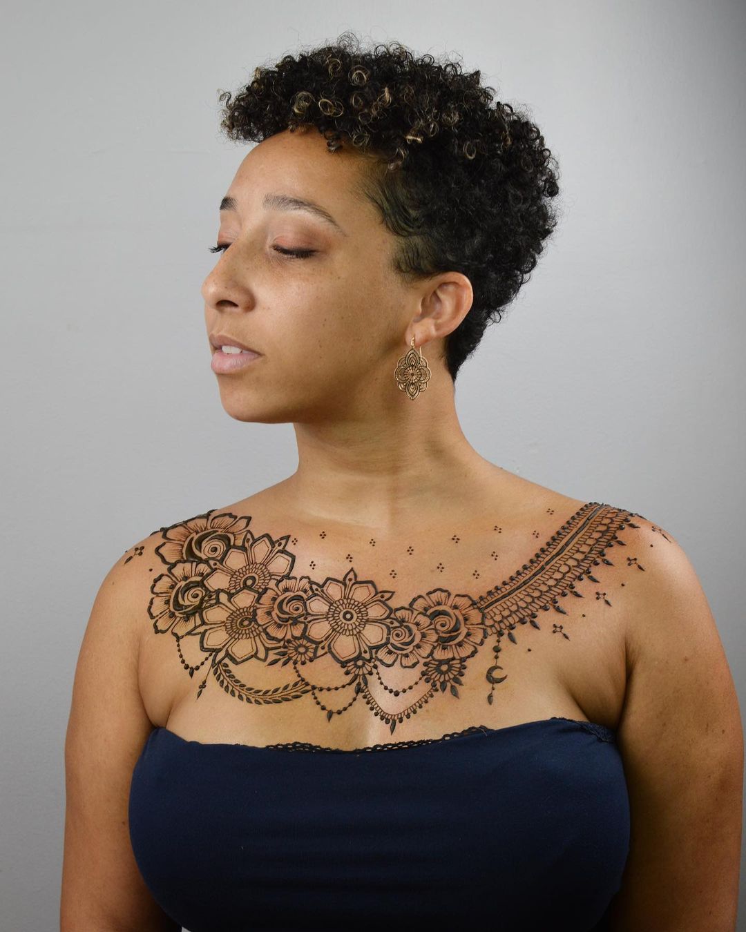 20 Irresistible Henna Tattoo Ideas To Celebrate Your Culture