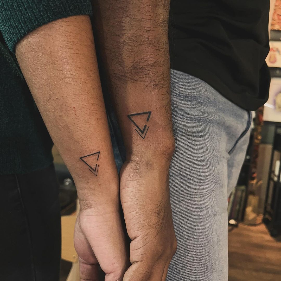 20 Impressive Triangle Tattoo Ideas That'll Leave You In Awe