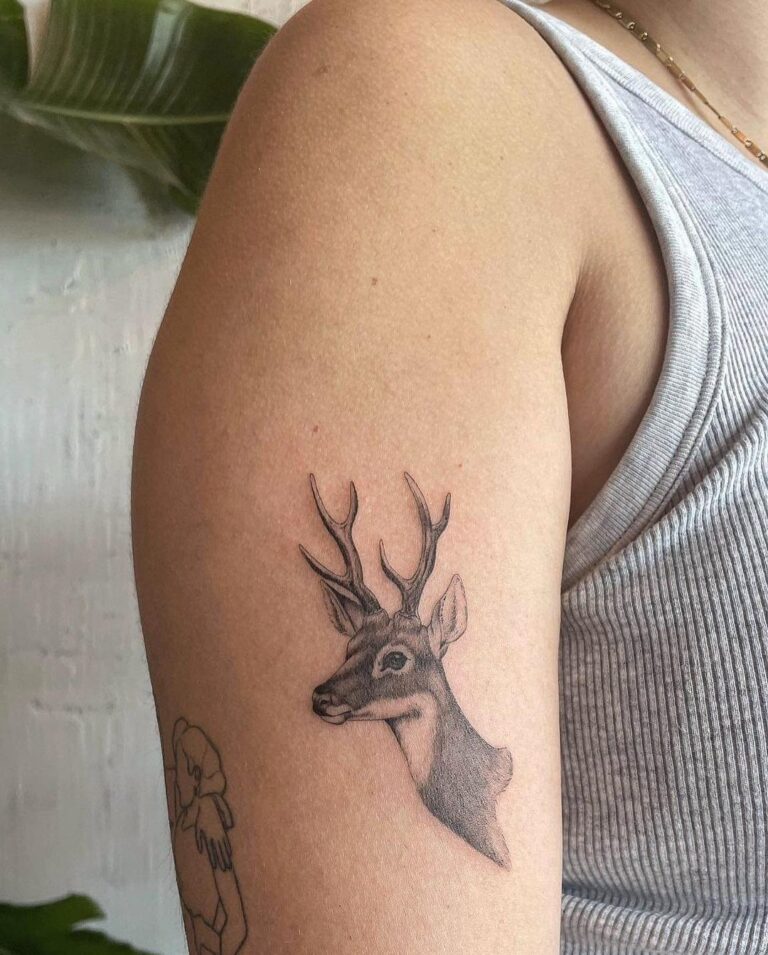 20 Radiant Deer Tattoos That Won't Rein On Your Parade