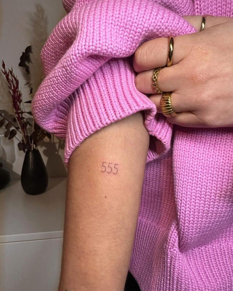 20 Inspirational 555 Tattoo Ideas That Embrace Life Changes