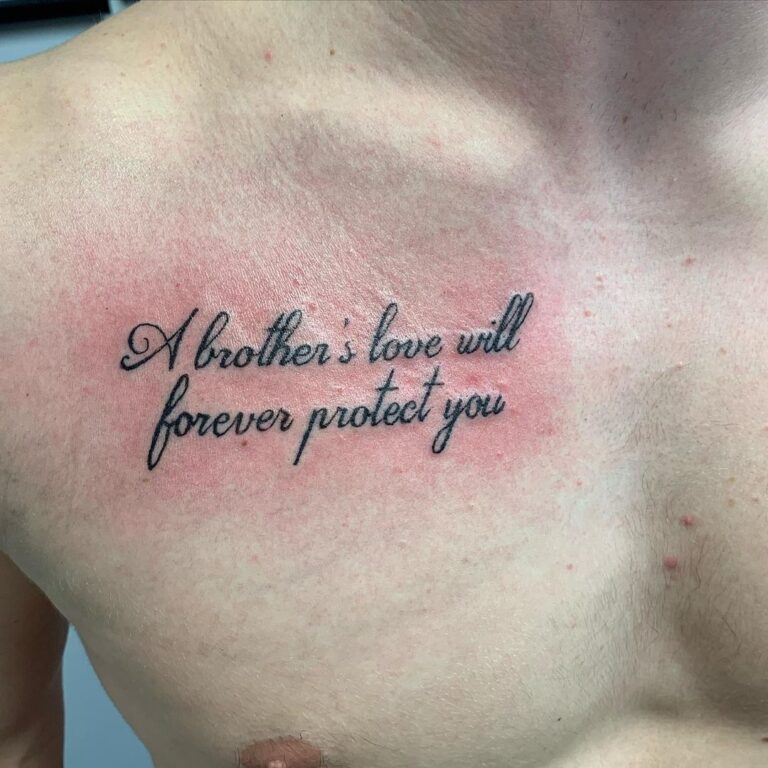 20 Stunning Brother Tattoo Ideas That Symbolize Brotherhood