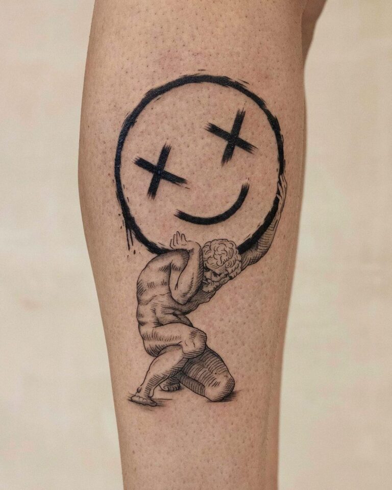 21 Amazing Atlas Tattoos That'll Unlock Your Celestial Power