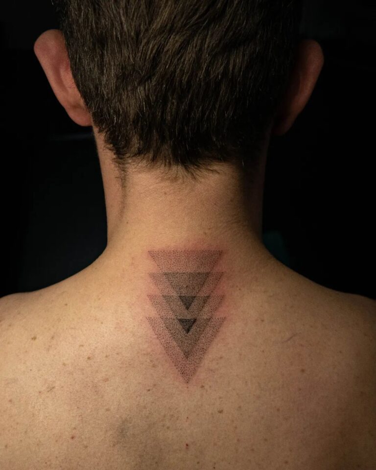 20 Impressive Triangle Tattoo Ideas That'll Leave You In Awe