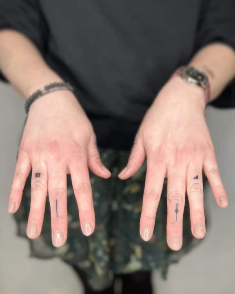 20 Impressive Triangle Tattoo Ideas That'll Leave You In Awe