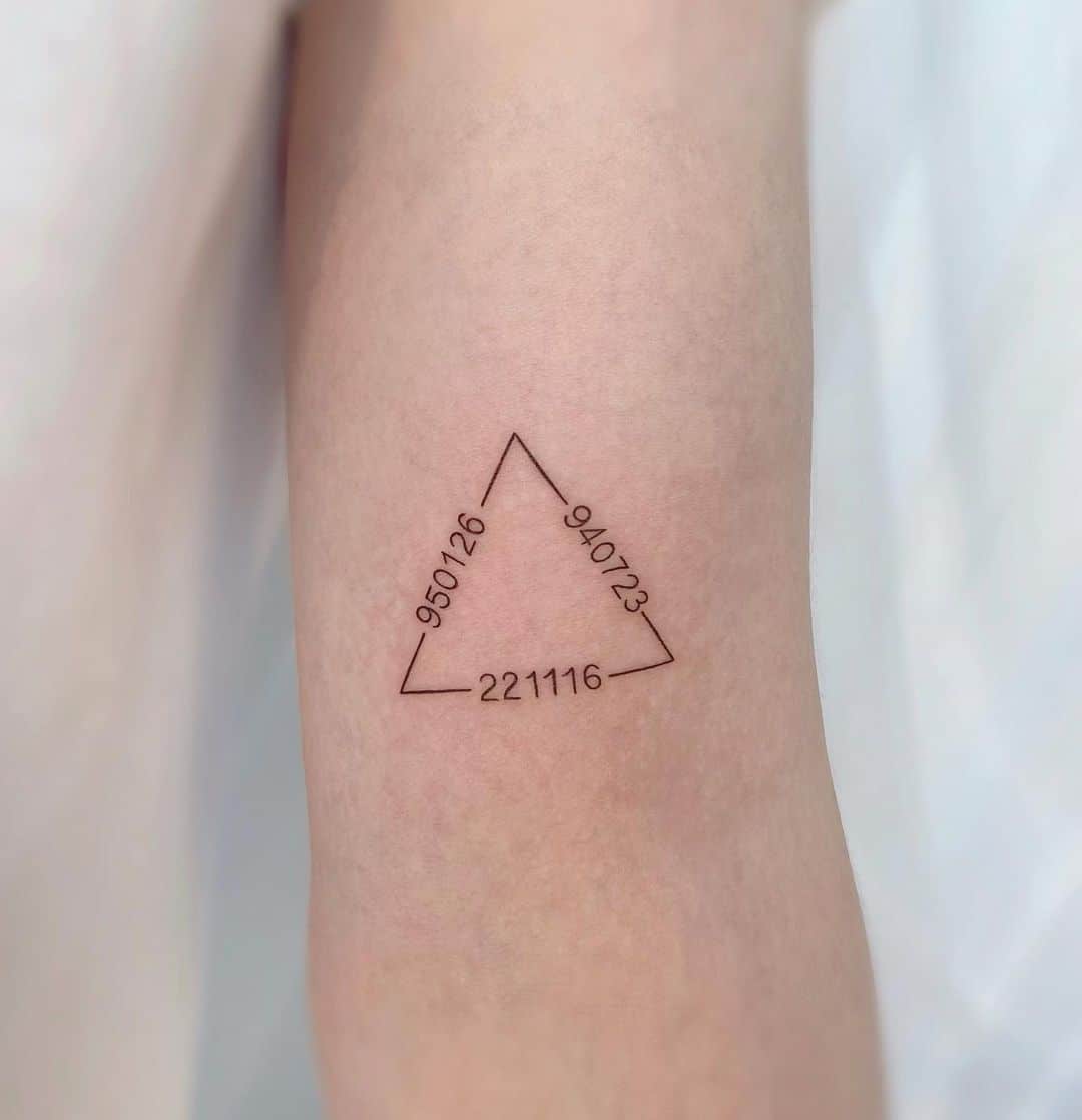 20 Impressive Triangle Tattoo Ideas That'll Leave You In Awe
