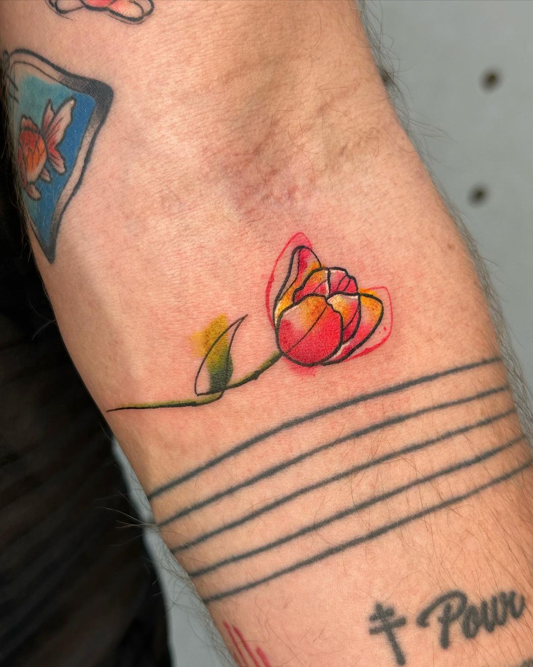 20 Radiant Watercolor Tattoos That Are Real Works Of Art