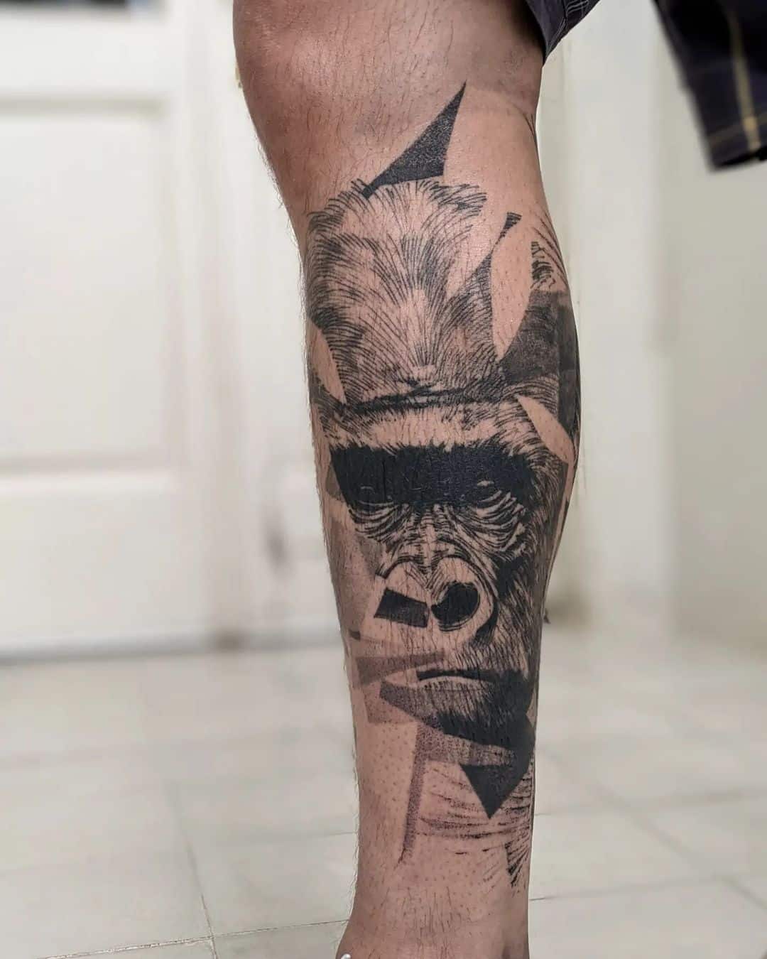 20 Astounding Gorilla Tattoos You'll Learn To "Ape-reciate"