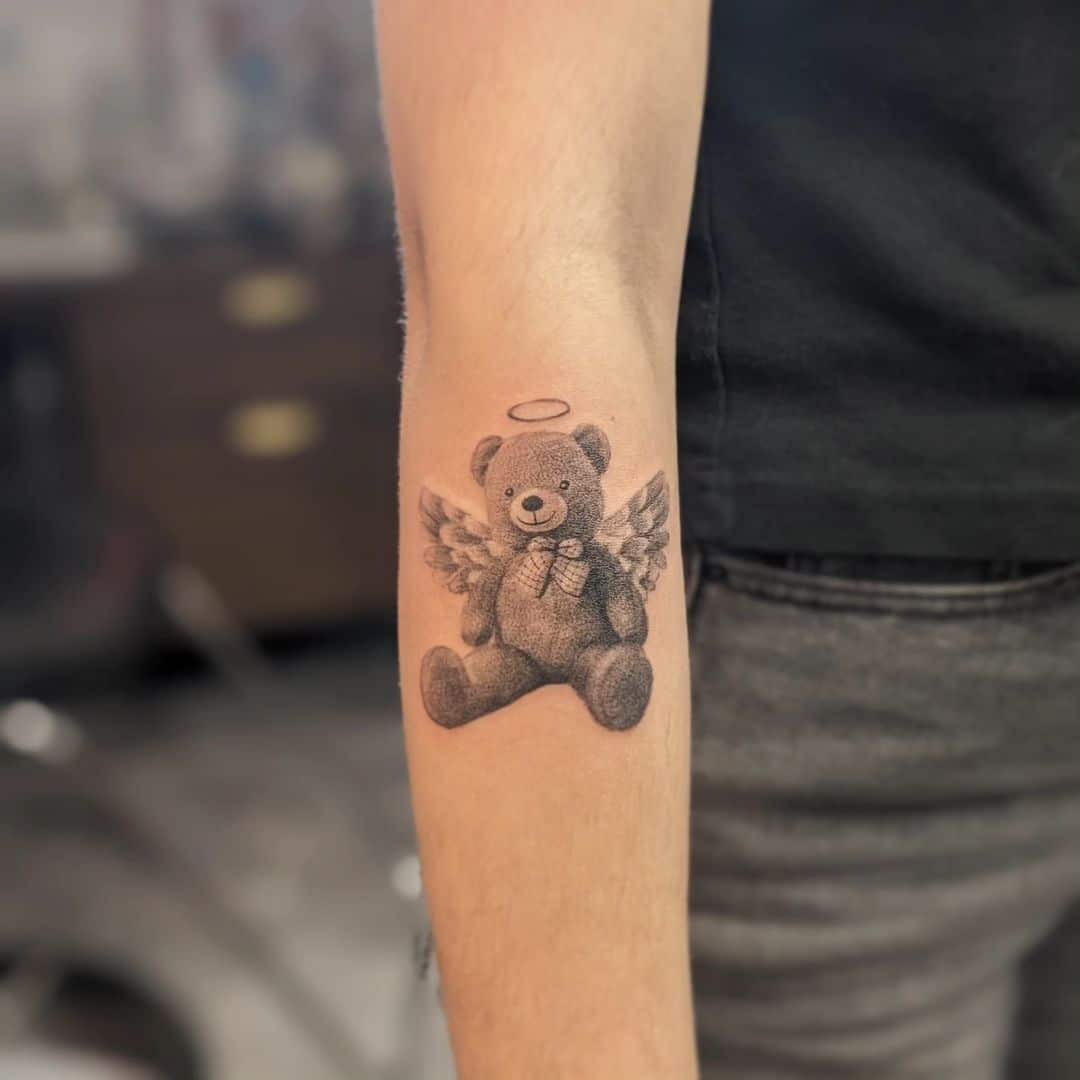 20 Teddy Bear Tattoo Ideas That Cherish Your Inner Child