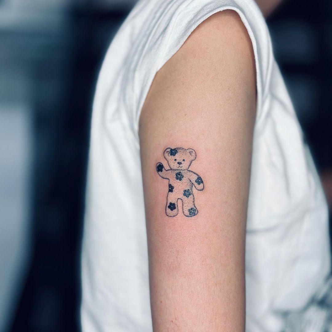 20 Teddy Bear Tattoo Ideas That Cherish Your Inner Child