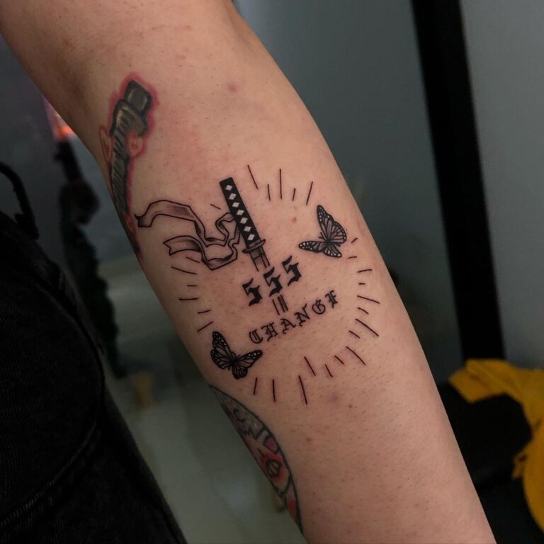 20 Inspirational 555 Tattoo Ideas That Embrace Life Changes