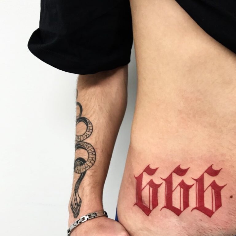 20 Jaw-Dropping 666 Tattoo Ideas That Command Attention