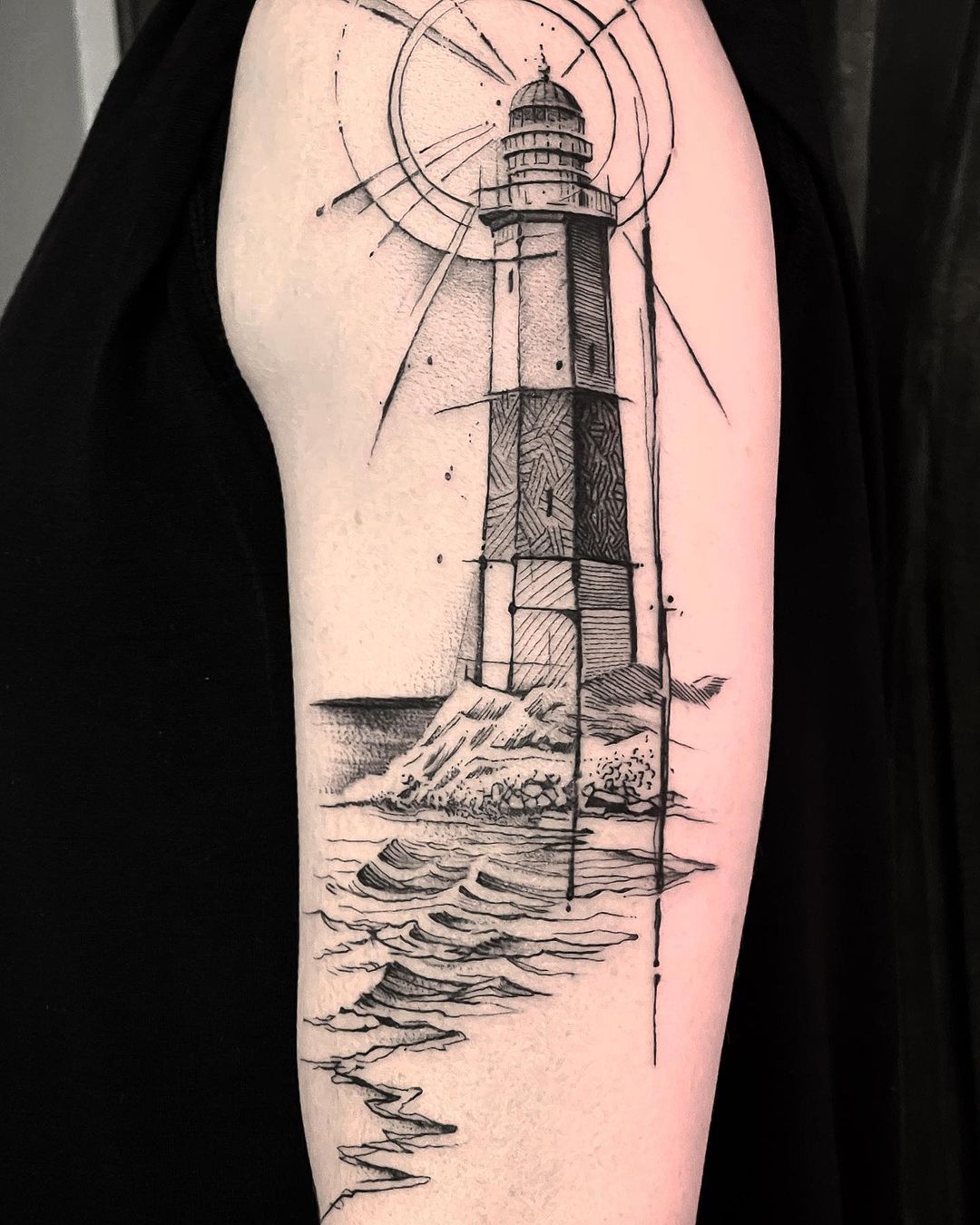 20 Superior Lighthouse Tattoo Ideas That Light Up The Skin