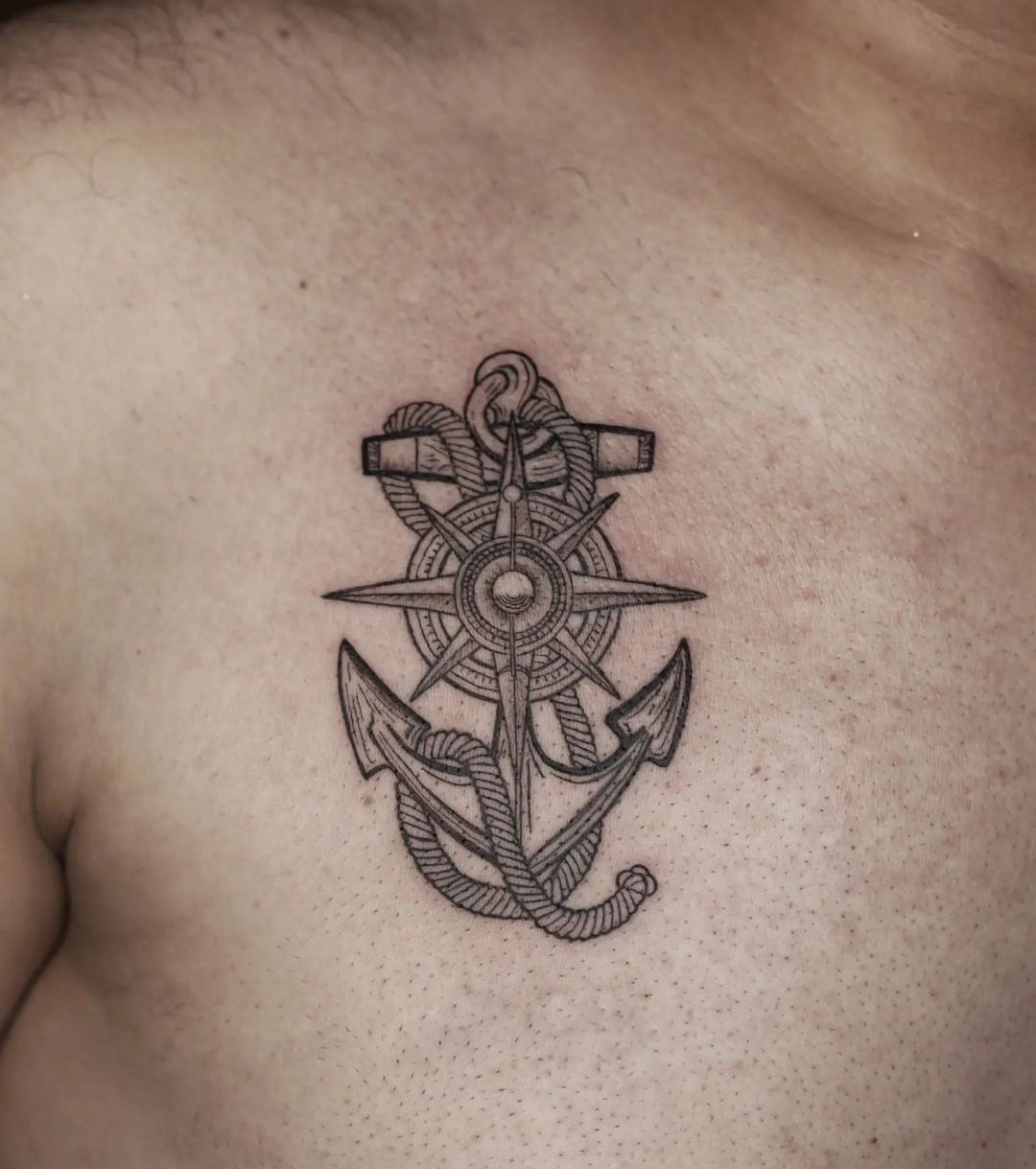 23 Amazing Anchor Tattoos To Keep You Safe In The Storm