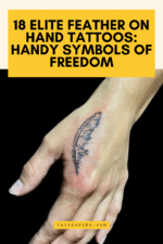 18 Elite Feather On Hand Tattoos: Handy Symbols Of Freedom