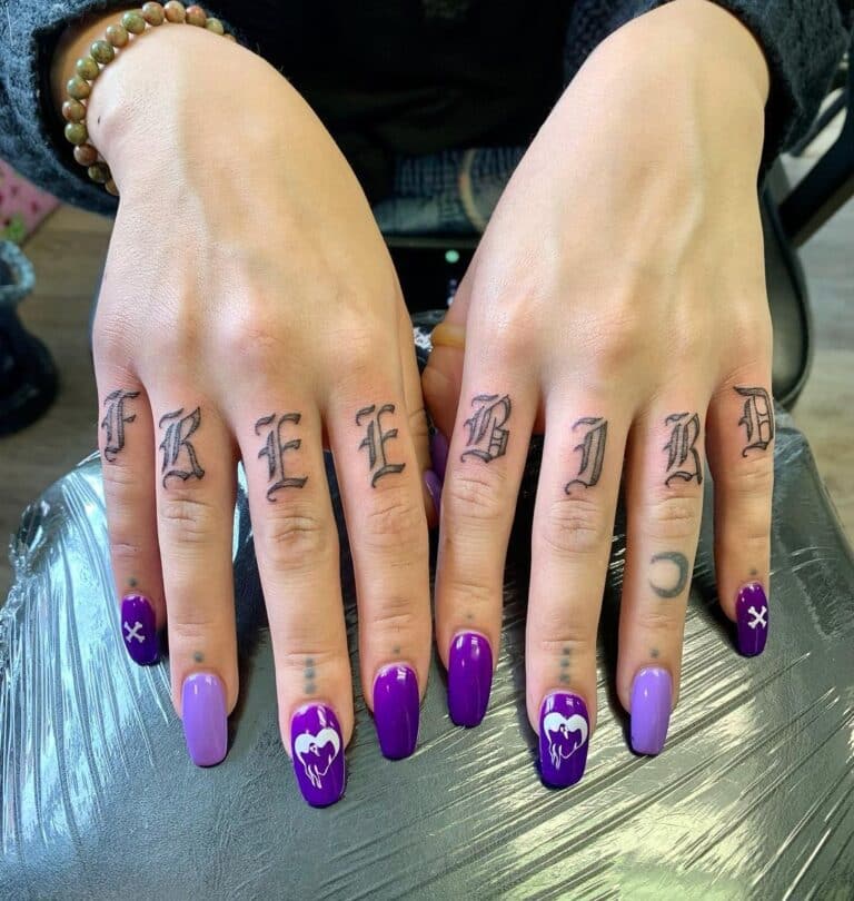 20 Knuckle Tattoo Ideas You'll Be Obsessed With