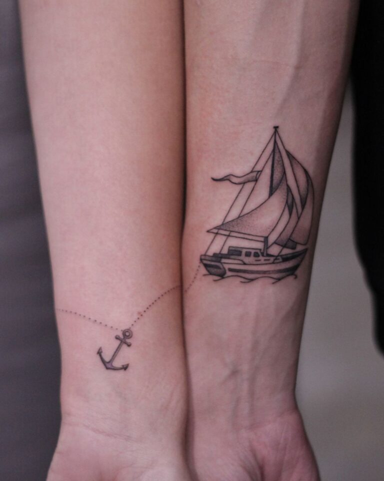23 Amazing Anchor Tattoos To Keep You Safe In The Storm