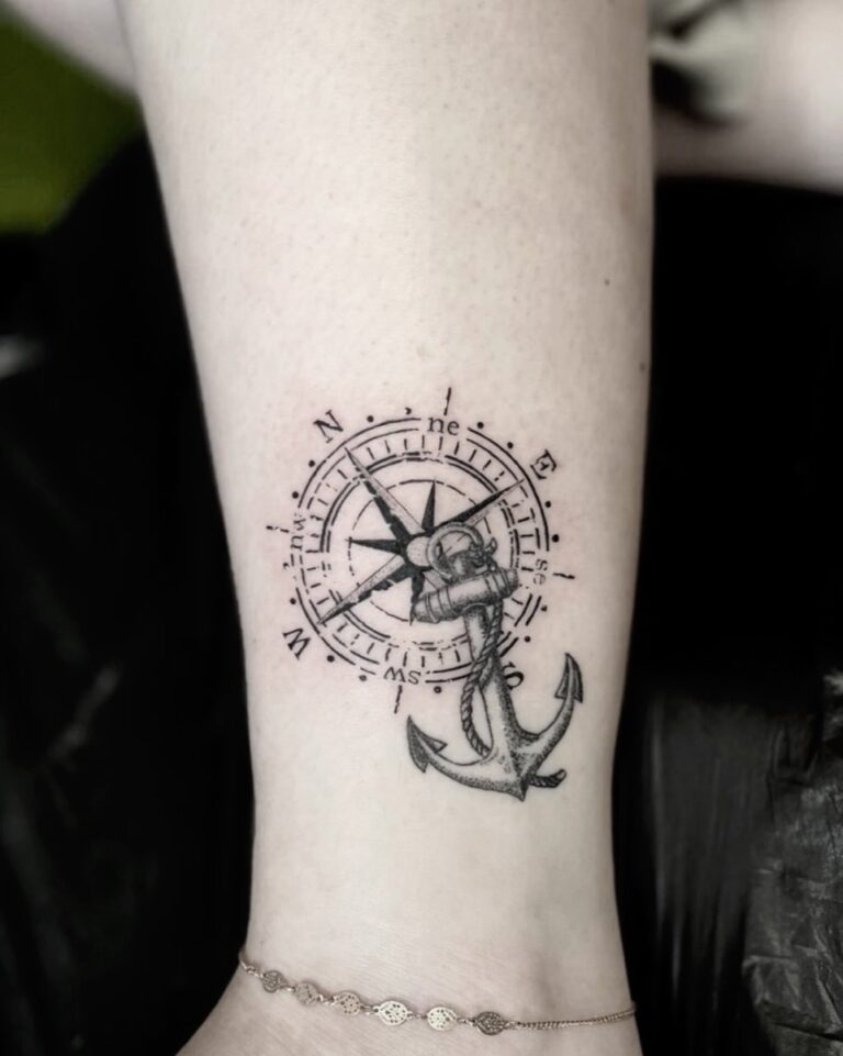 23 Amazing Anchor Tattoos To Keep You Safe In The Storm
