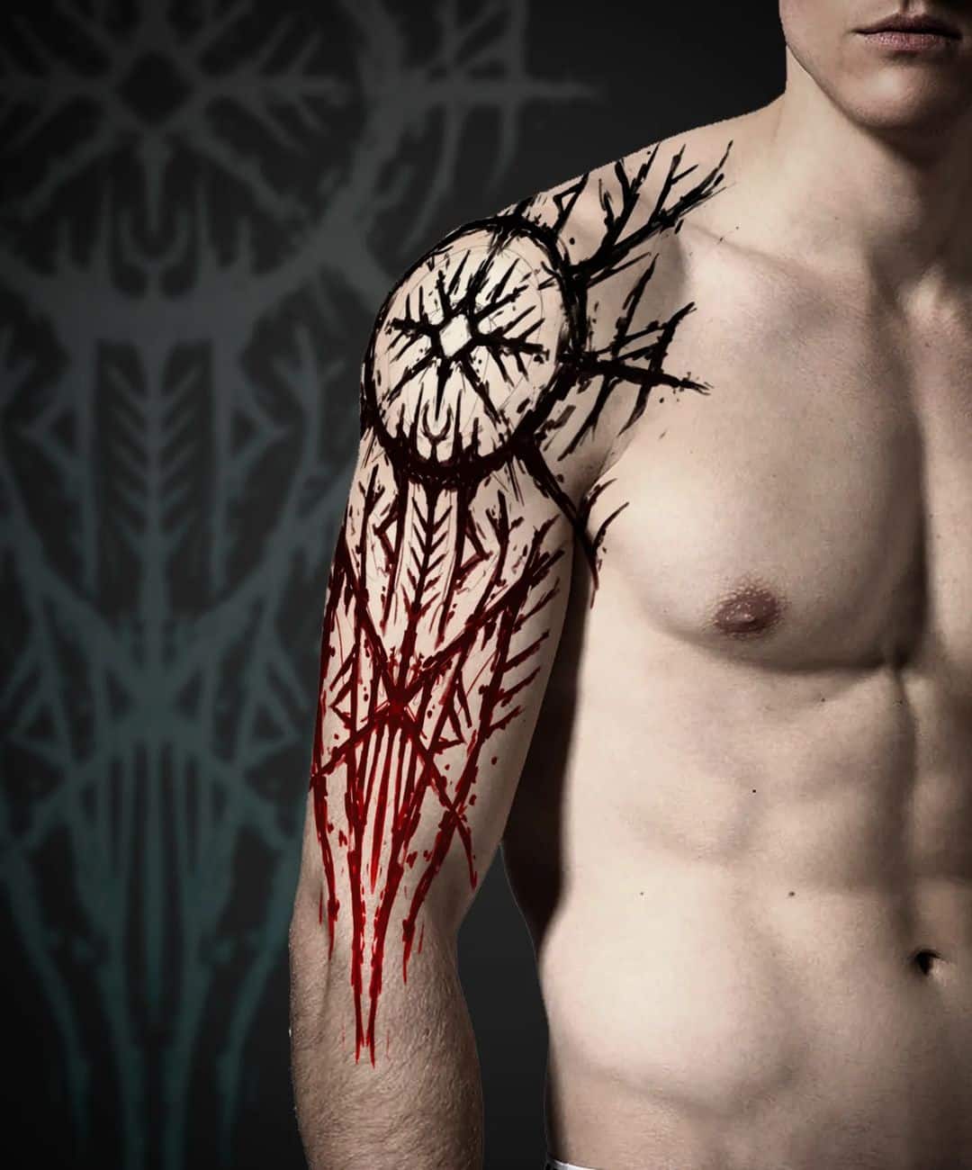 20 Impressive Nordic Tattoos To Show Your Inner Viking