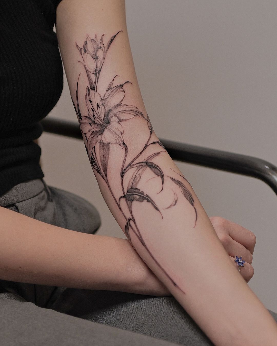 20 Most Beautiful Floral Tattoos That Will Bring You Joy