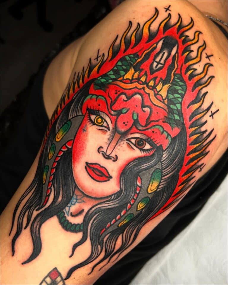 20 Unique Upper Arm Tattoos for Everyone's Taste