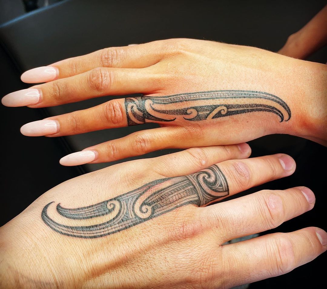 22 Most Alluring Wedding Ring Tattoos To Eternalise Your Love