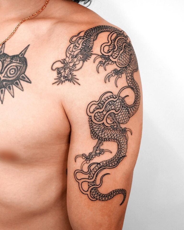 20 Unique Upper Arm Tattoos for Everyone's Taste
