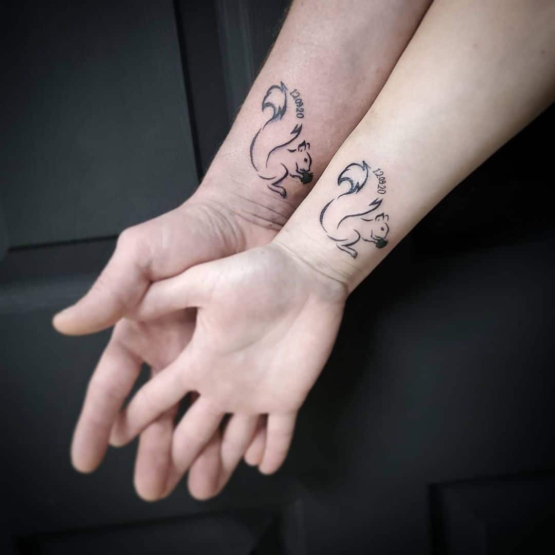 24 Stunning Matching Couple Tattoos You'll Want To See